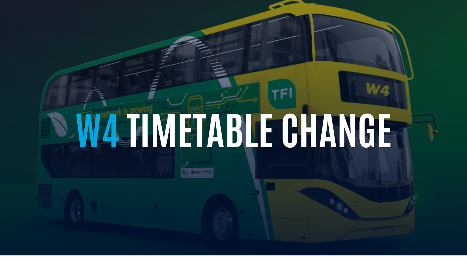 W4 Timetable Change - Go Ahead Ireland